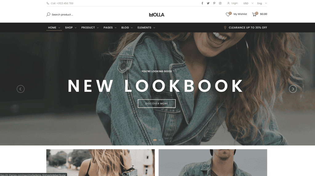 5+ Best Next.js eCommerce templates - Reactemplates